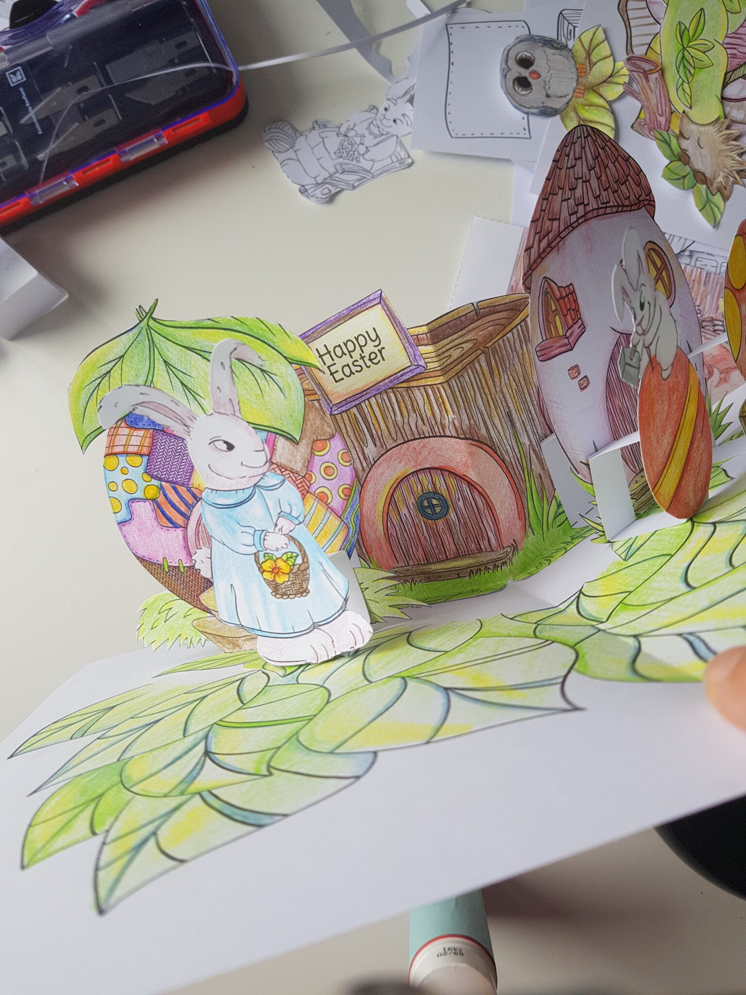 Easter Pop-up Card – Pixieishcreations